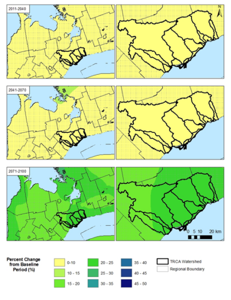 Primer: Changes in Precipitation in Toronto Region over the 21st ...