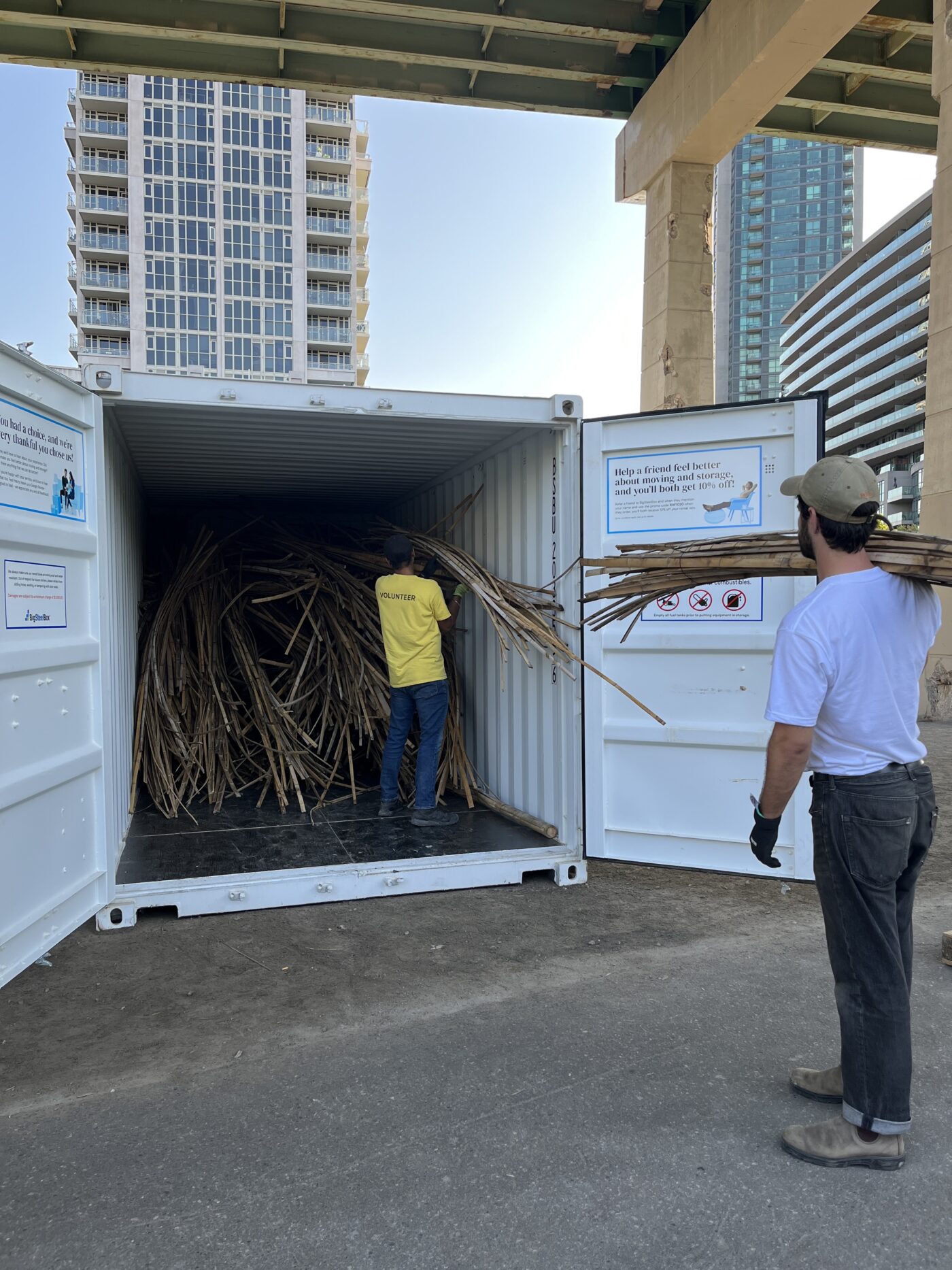The Bentway Sends Over 3 Tonnes of Bamboo for Reuse to Akachi Farms ...