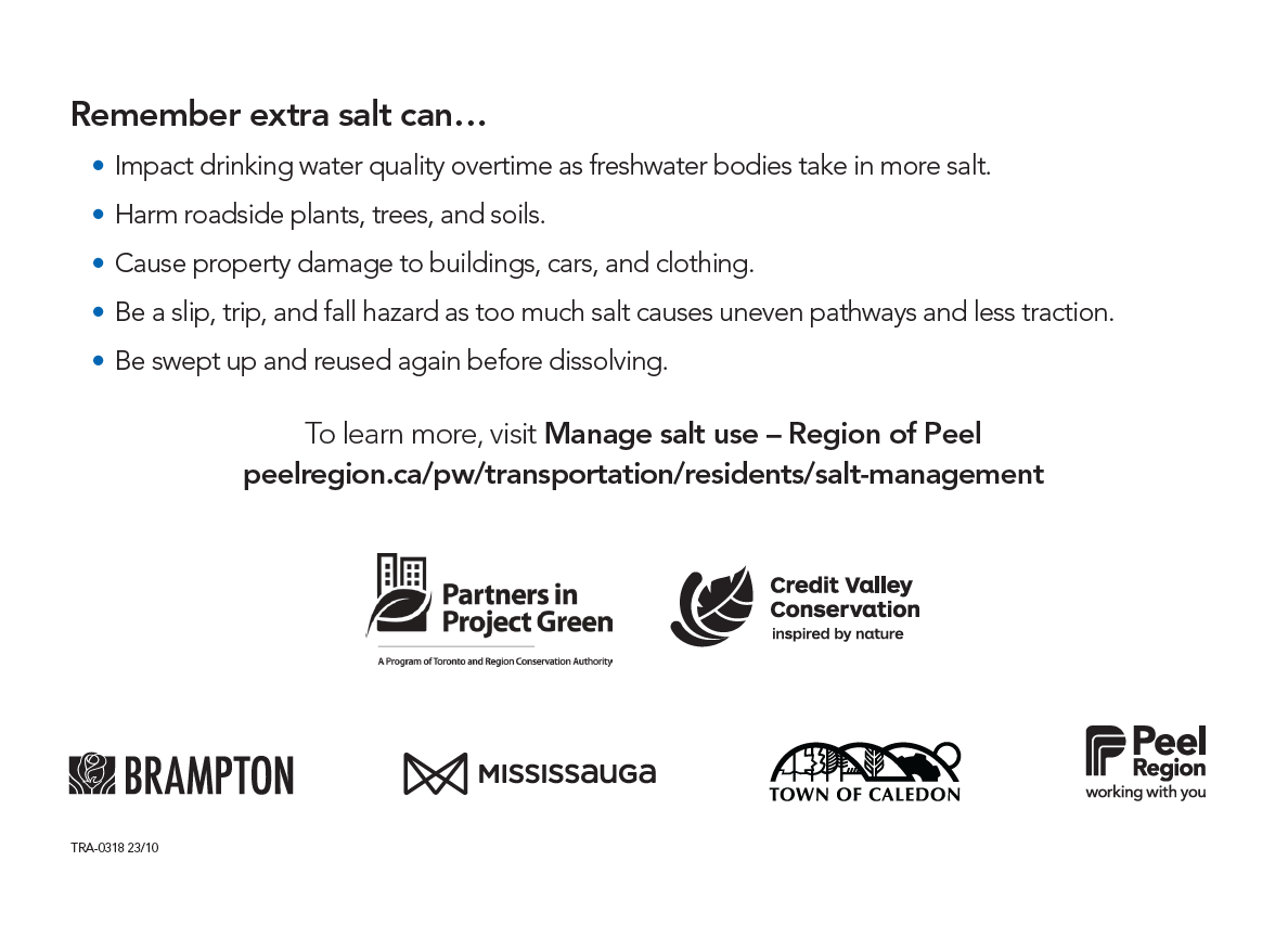 Sustainable Salt Management Resource Hub - Partners in Project Green